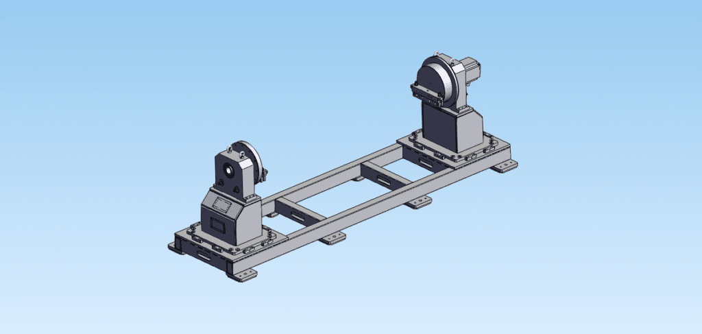 Download Amazing 1T Head And Tail Frame Welding Positioner Drawing Free ...
