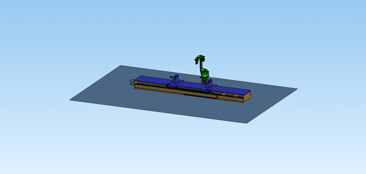 Download Ultimate Robot Welding Linkage Platform Drawing Free - MechStream