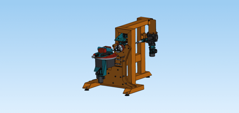 Download High Tech CNC Grooving Machine Tools Drawing - MechStream
