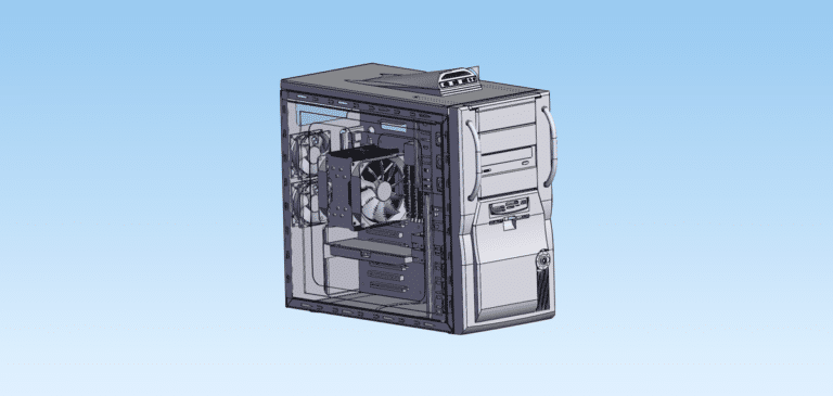 Grab the Essential Computer Host Chassis Drawing Free Today - MechStream