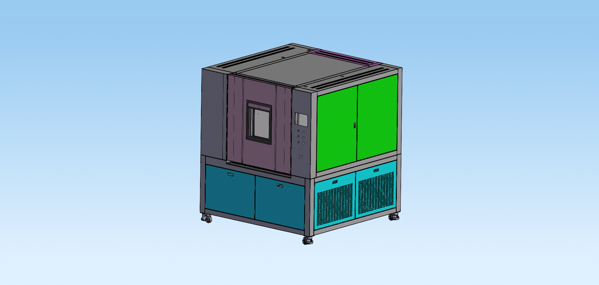 Download Professional Drawer-Type UV Curing Machine Drawing - MechStream