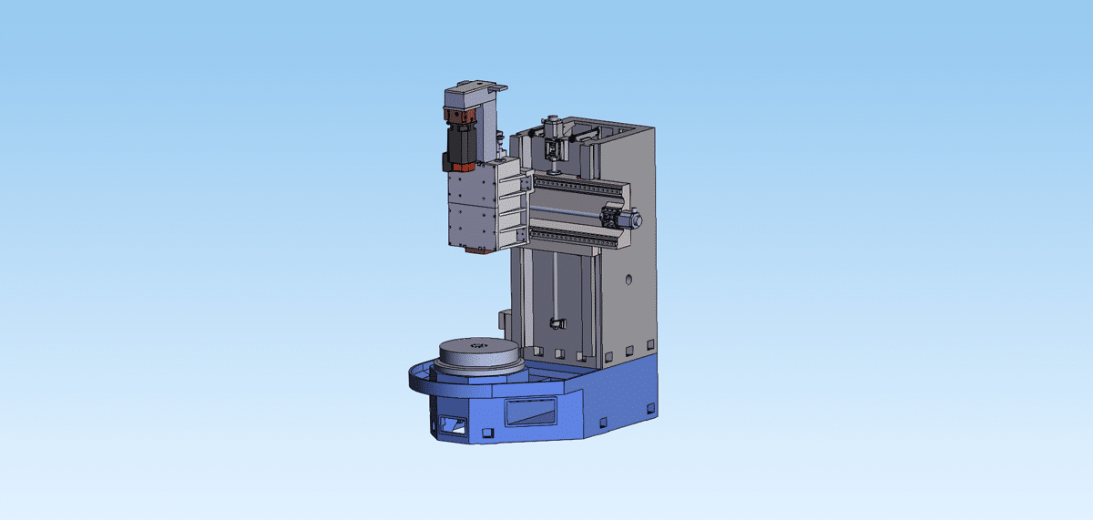 Download Pro High-Speed Vertical Milling And Turning Machining Center ...