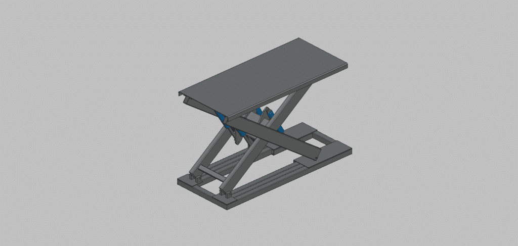 Awesome Hydraulic Lifting Platform Drawing Download Today Fast - MechStream