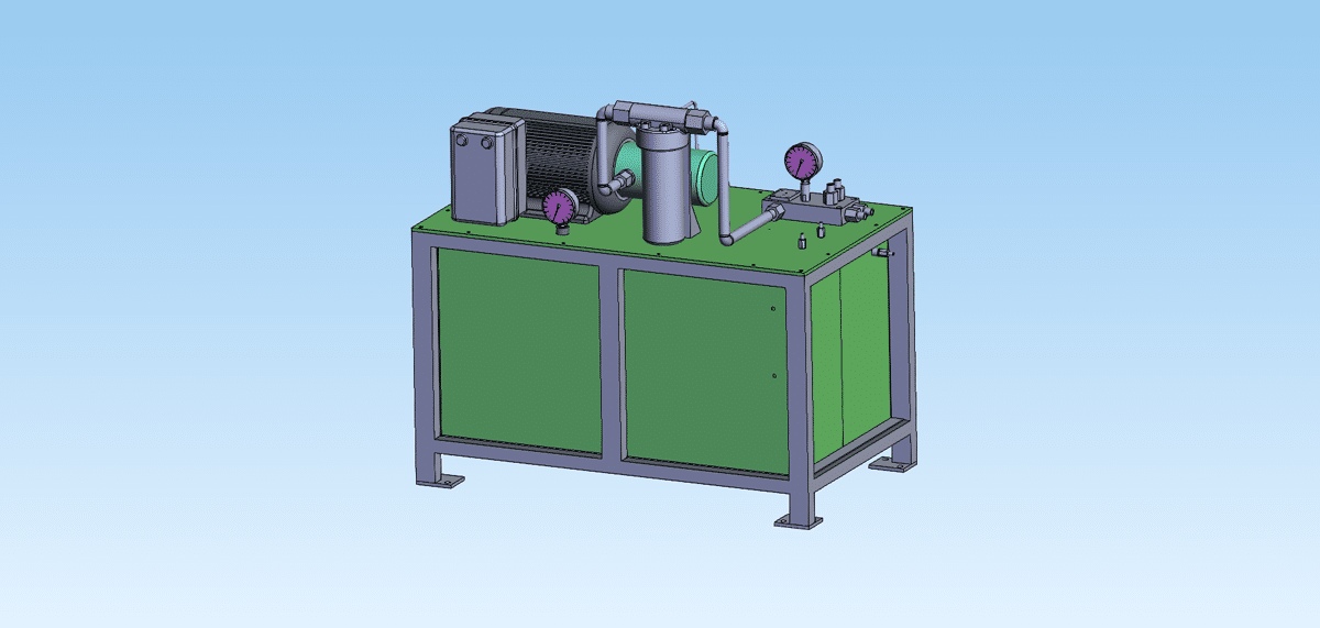 Grab the Essential Hydraulic Station Power Unit Drawing Free - MechStream