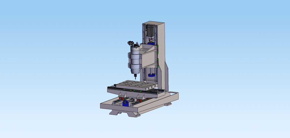 Get Ultimate Mini CNC Drilling Machine Bed Drawing - MechStream