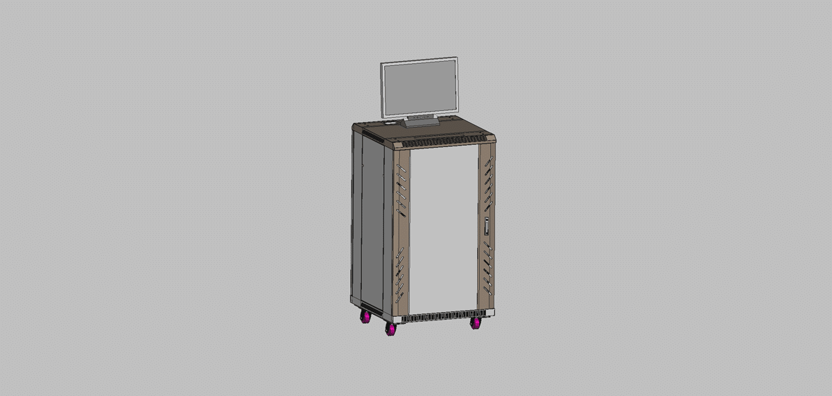 Free Instant Download Standard Network Cabinet Drawing Essential CAD ...