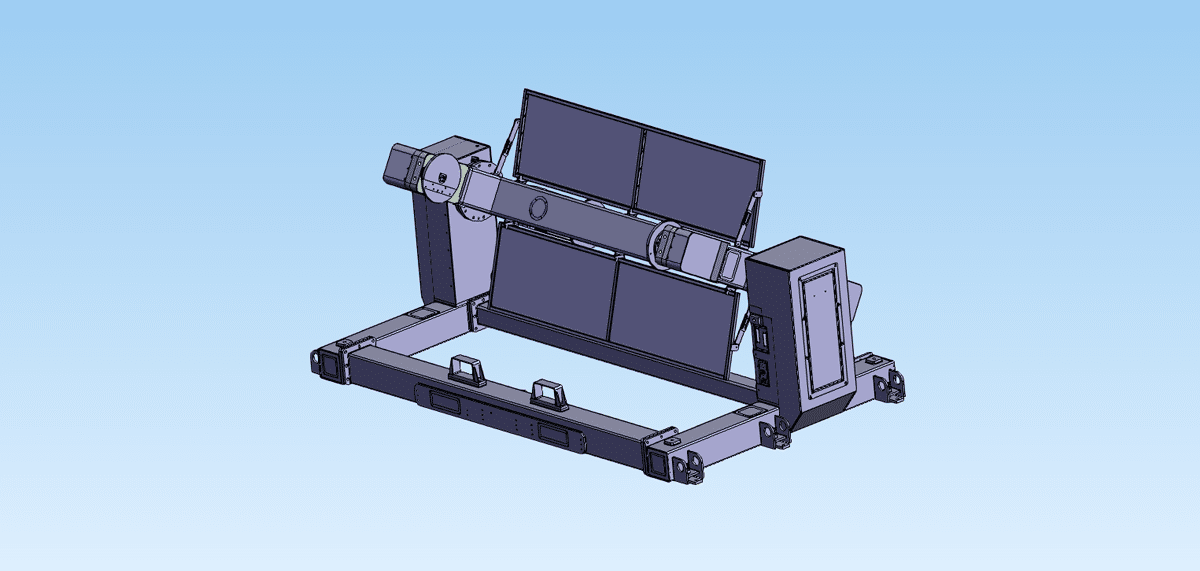 Download Amazing Three-Axis Positioning Tilting Mechanism Drawing Free ...