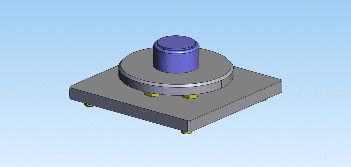 Download Professional Grade Adhesion Turntable Drawing - MechStream
