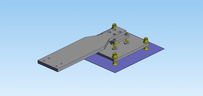 Download Pro Centering Mechanism Using Floating Joint Drawing - MechStream