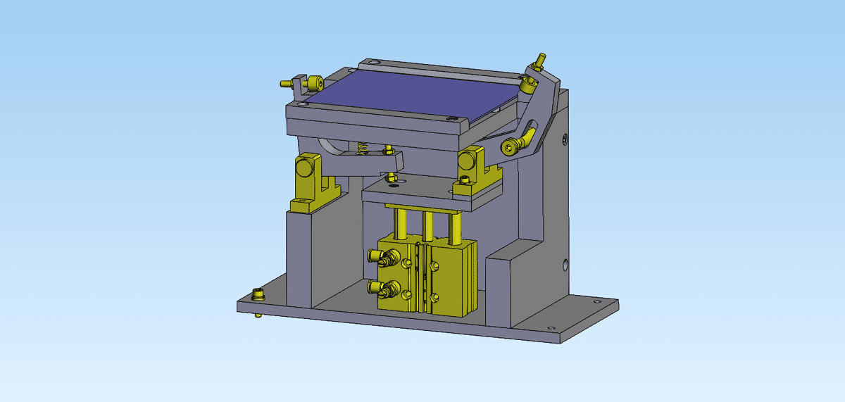 Download Pro Circuit Board Positioning Mechanism Drawing Now - MechStream