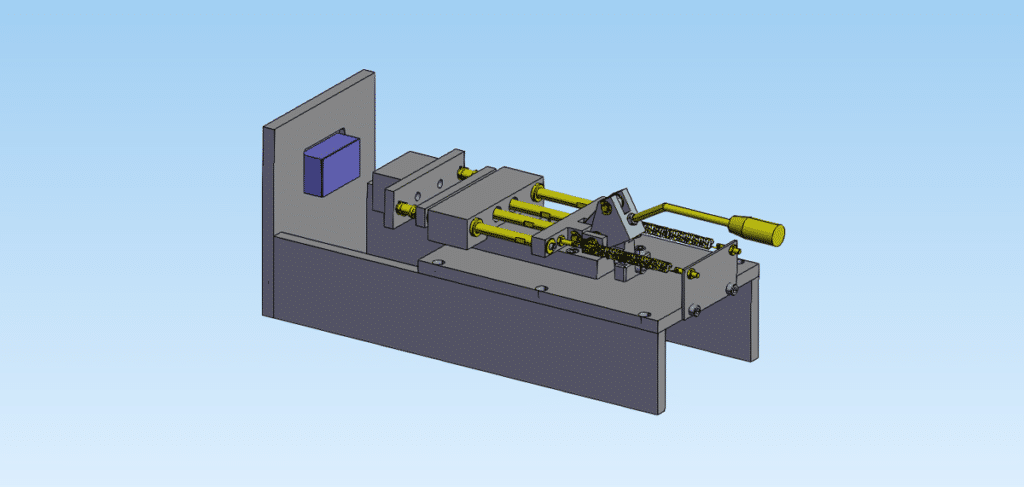 Download Essential Label Pressing Fixture Drawing - MechStream
