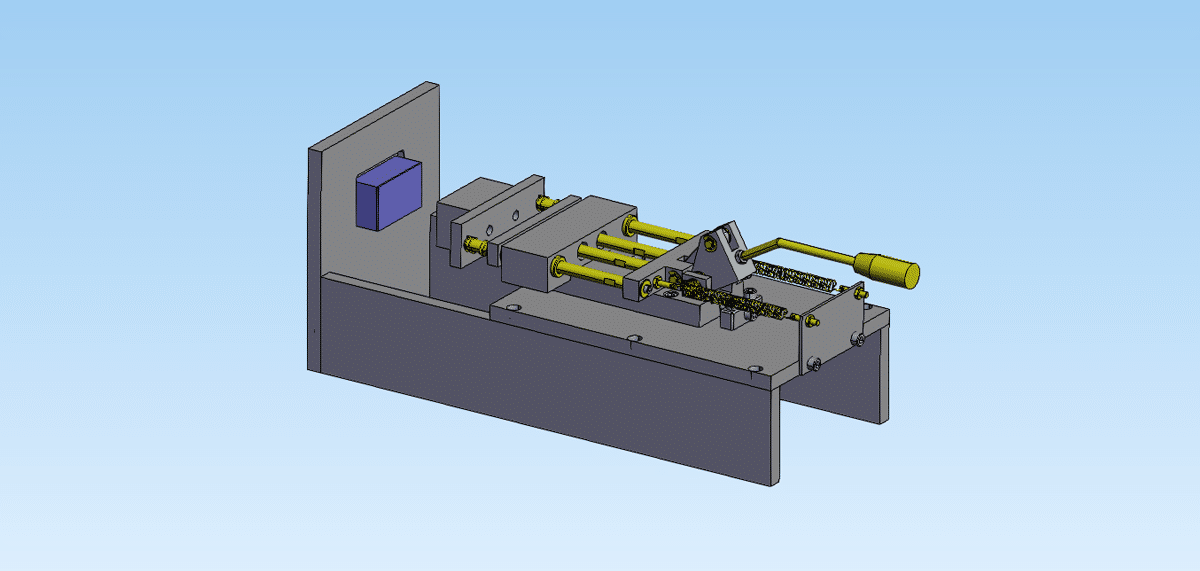 Download Essential Label Pressing Fixture Drawing - MechStream