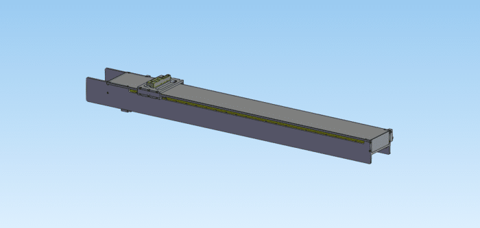 Download High-Precision Industrial Linear Slide & Guide Rail Drawing ...