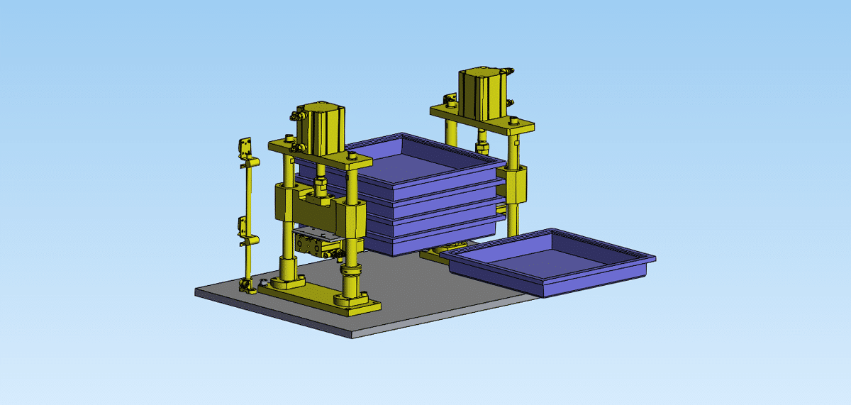 Download High-Precision Panel Stacking Assembly Drawing - MechStream