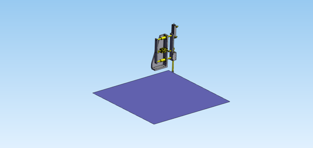Download Retractable Positioning Component Avoidance Mechanism Drawing ...