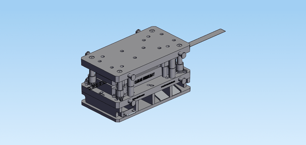 Download High Precision Progressive Die CAD Drawing - MechStream