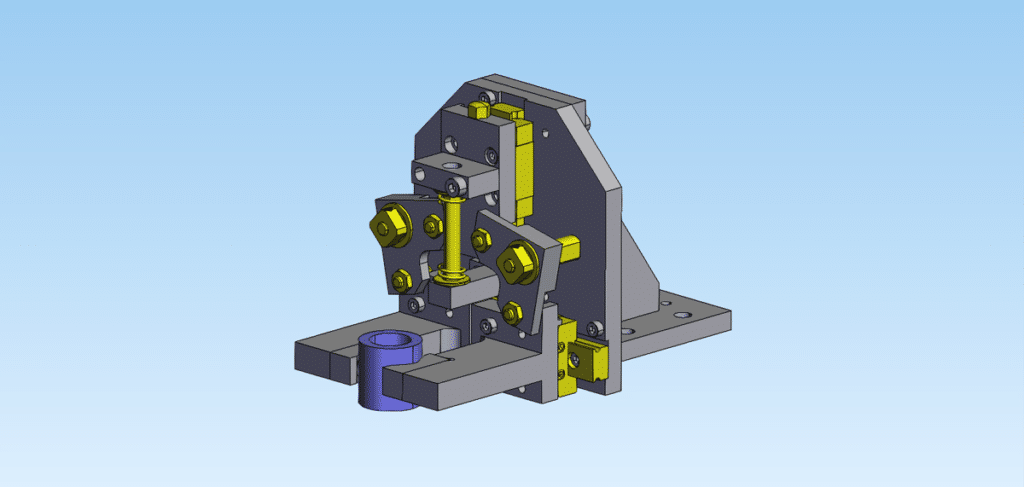 Free Rolling Bearing Clamping Mechanism Drawing – Download! - MechStream