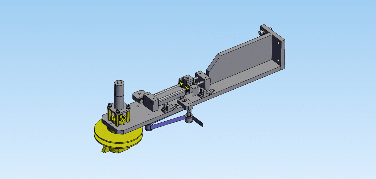 Essential Sheet Material Feeding Jumping Roller Drawing - MechStream